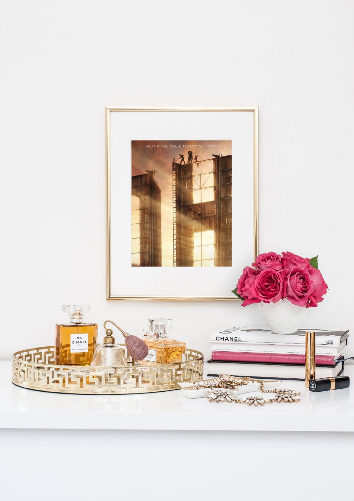 'Hollywood' inspired bedroom decor - Hollywood & Wine
